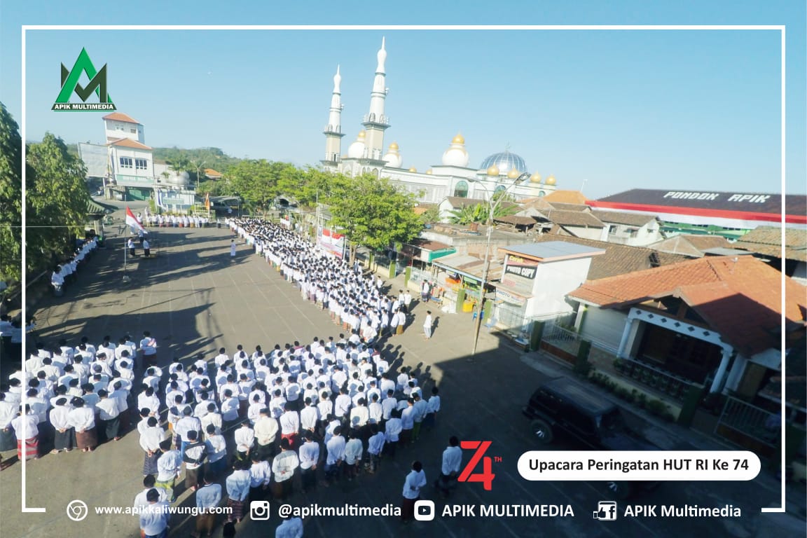 Upacara HUT RI ke 74 - Ponpes APIK Kaliwungu